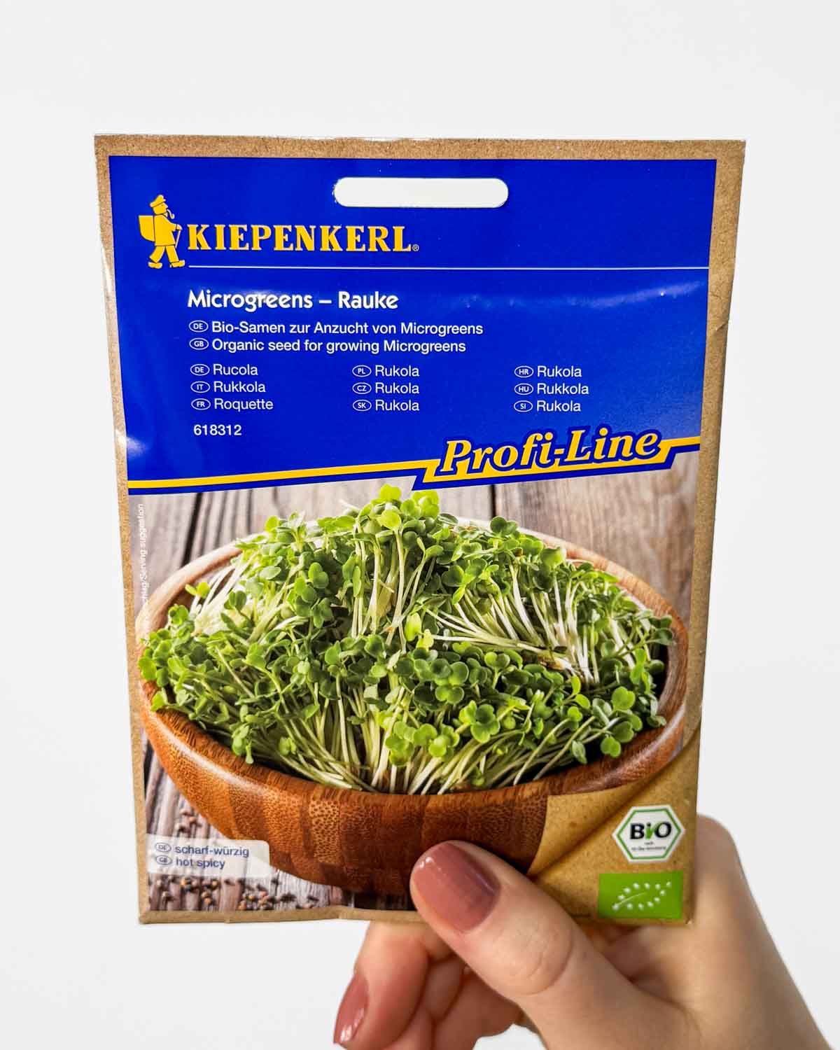 Semínka pro pěstování klíčků - Rukola (Eruca sativa) (50 g) - Džungla ...